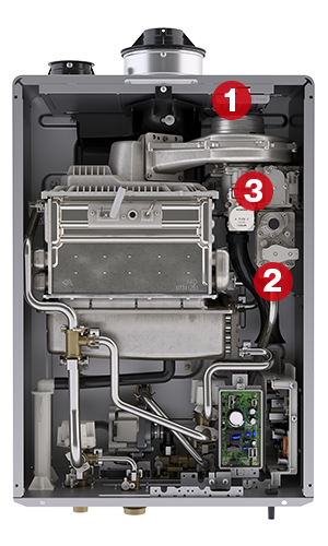 Install Gas Tankless Water Heater Supply Lines | Rinnai